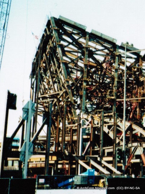 ArchCore: Disney Concert Hall Under Construction :: Los Angeles, CA